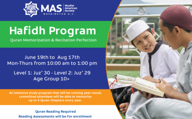 The Muslim American Society, DC Chapter